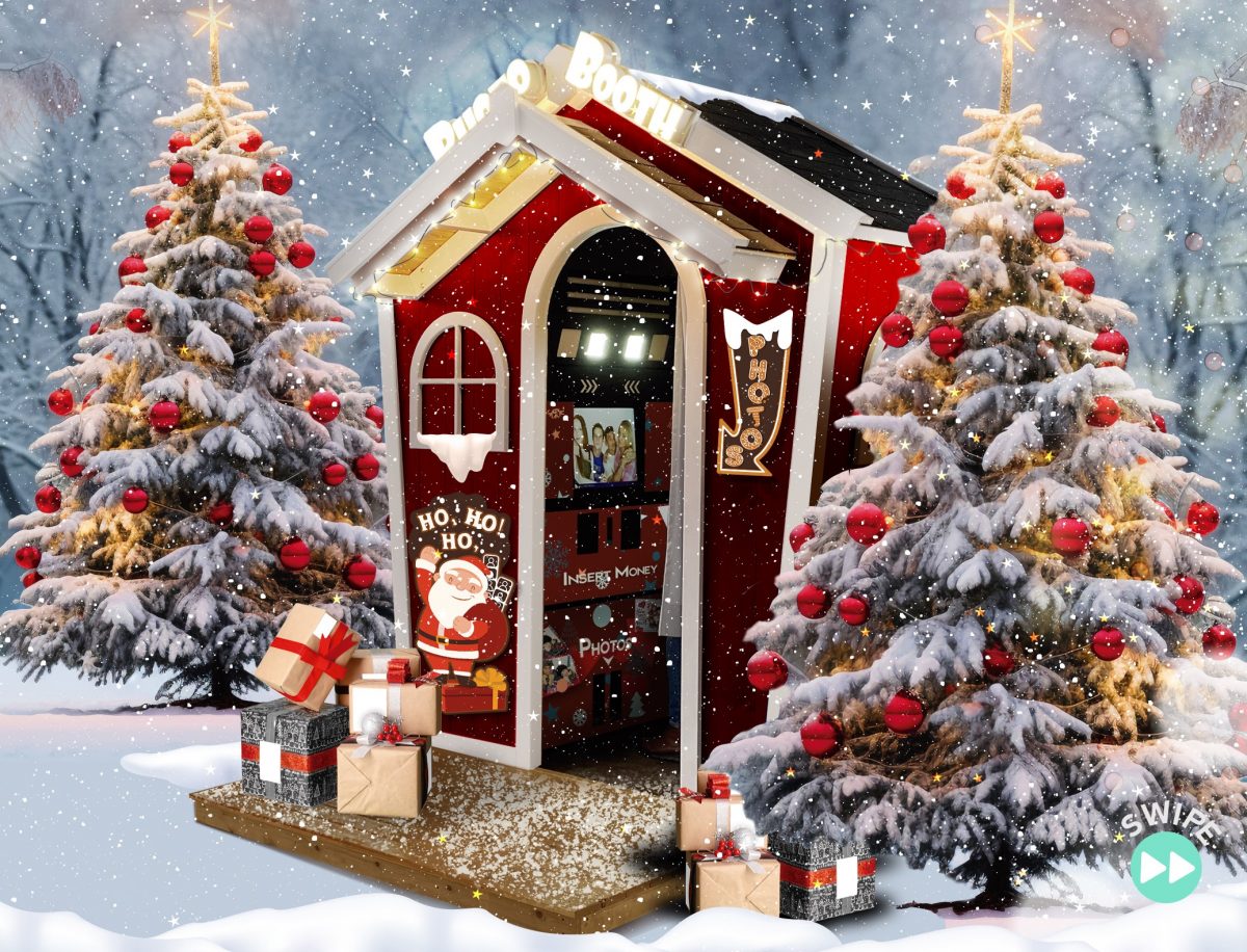 The Christmas Photo Booth Experience for Outdoor Winter Celebrations